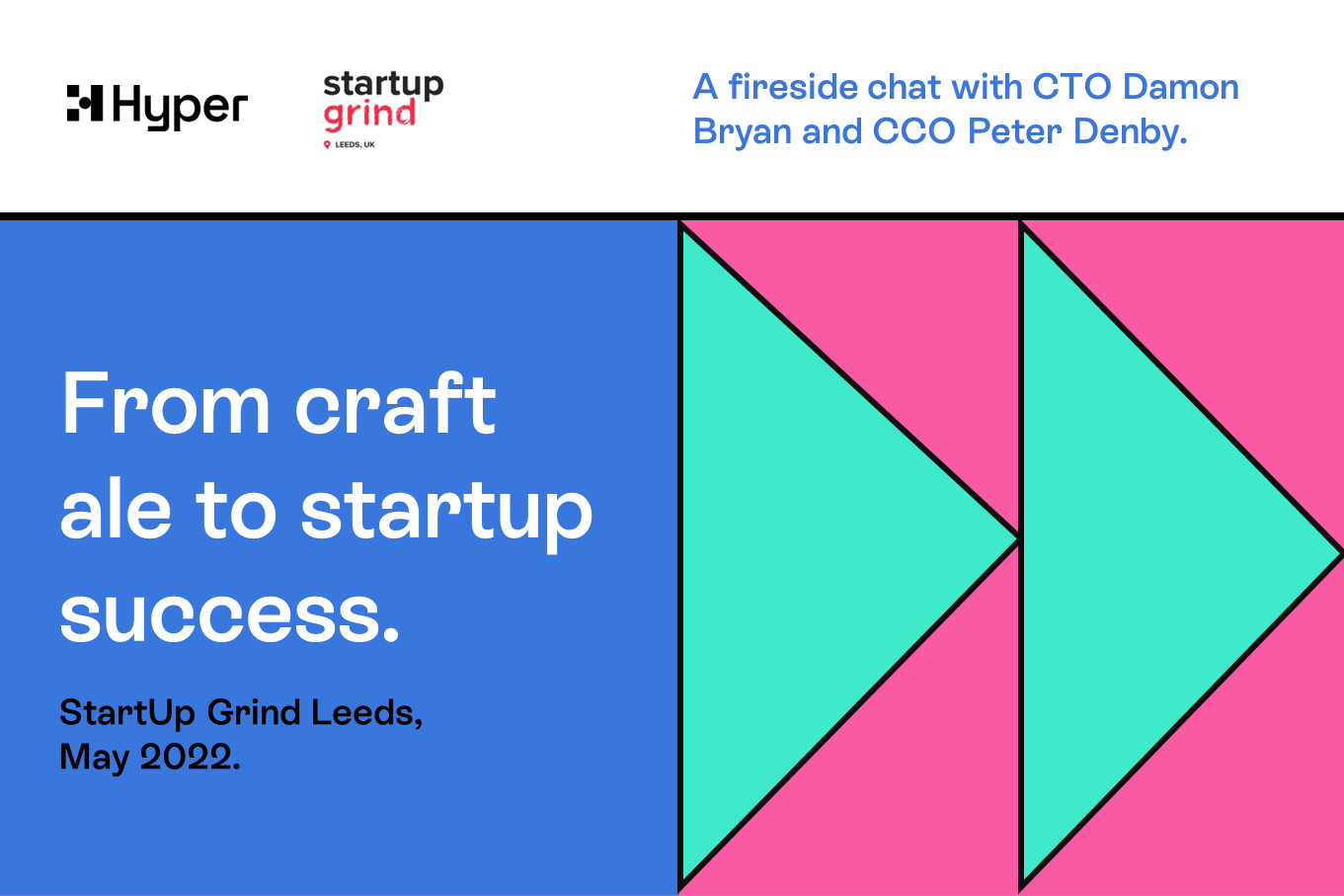HyperFinity's startup journey with Startup Grind Leeds - HyperFinity